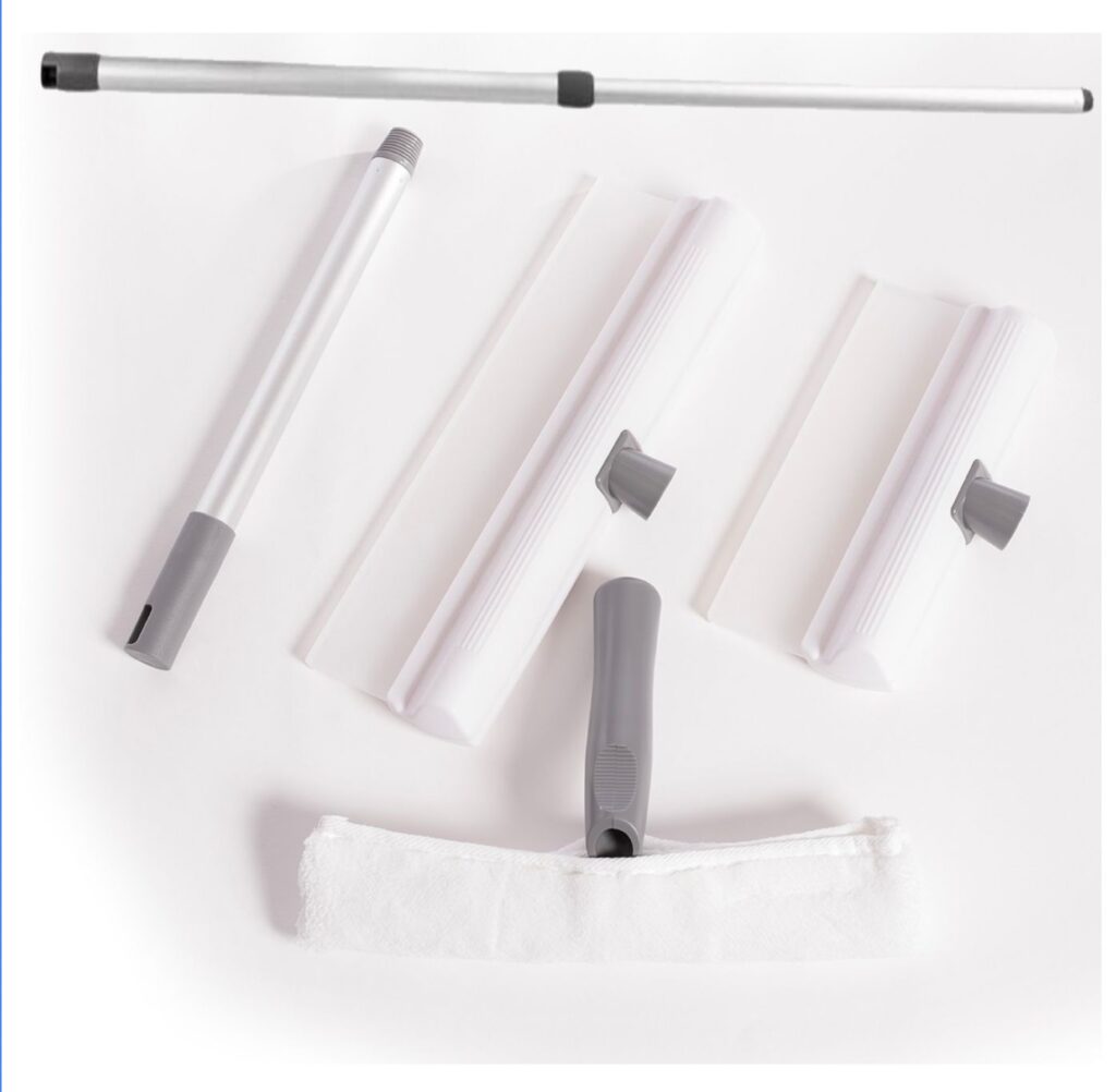 PROMO FOIRE DE PARIS KIT COMPLET RACLETTE SILICONE POUR VITRES ...